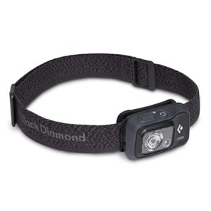 black diamond equipment cosmo 350 headlamp, graphite