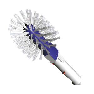 aqua ez corner brush w/ ez clip for tight corners and under deck