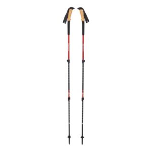 black diamond trail ergo cork trek poles, picante