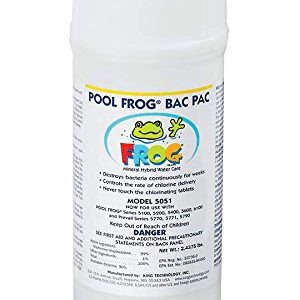 6 Pool FROG® Bac Pac®s prefilled with 2.2 lbs. of trichlor