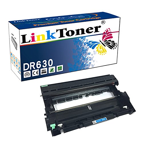 LinkToner DR630 Compatible Toner Drum Unit Replacement High Yield for Brother DR-630 Drum Laser Printer HL-L2320D, HL-L2340DW, HL-L2360DN