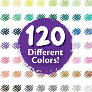 Crayola Colored Pencils Set (120ct), Bulk, Great for Adult Coloring Books, Gifts for Kids & Adults