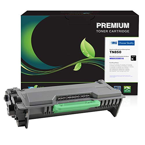 MSE Brand Remanufactured Toner Cartridge Replacement for Brother TN850 | Black | High Yield