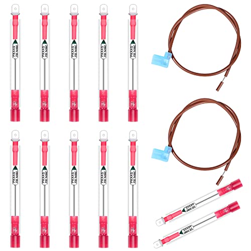 WERWMRE 14PCS RV Water Heater Thermal Cut Off Kit, RV Hot Water Heater Overheating Protection Fuse Replacement Part for Atwood 93866, Auto Spare Work on Electronic Furnace Water Heater & Toilet Parts