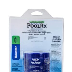 Pool RX 102001 6 Month Swimming Pool Algaecide Replacement, Single Unit, Blue