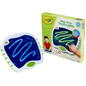 crayola toddler touch lights, musical doodle board, sensory toys for toddlers, gifts for kids ages 2+