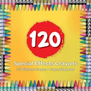 Crayola Crayons in Specialty Colors (120ct), Kids Coloring Set, Gifts for Boys & Girls [Amazon Exclusive]