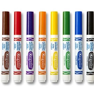 Crayola 8 Ct Broad Line Washable Markers