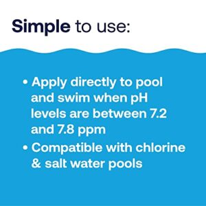 HTH Pool Care pH Up, Raises pH, Swimming Pool Chemical, 4 Lbs