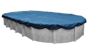 robelle 351833-4 super winter pool cover for oval above ground swimming pools, 18 x 33-ft. oval pool