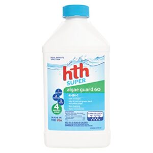 hth pool algaecide super algae guard 60 (67064)