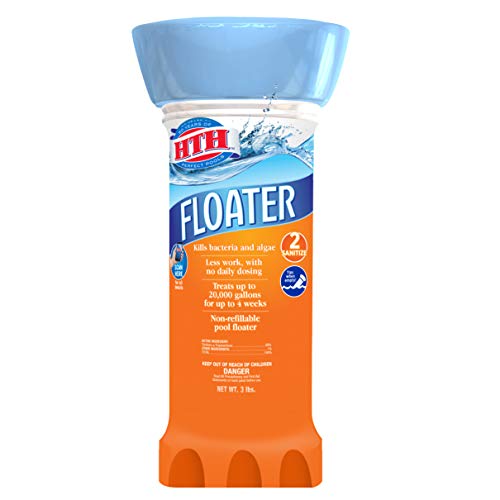 HTH 42036 Floater Swimming Pool Chlorine, 3 lbs