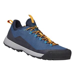 black diamond mission lt approach-hiking shoes, eclipse blue-amber, 10