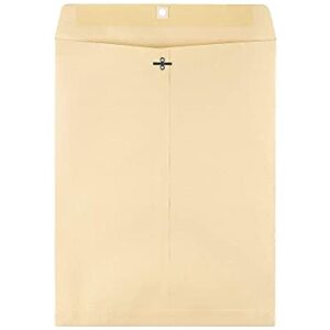 Staples 122150 Clasp Extra-Heavyweight Envelopes 12-Inch X 15-1/2-Inch Manila 100/Bx