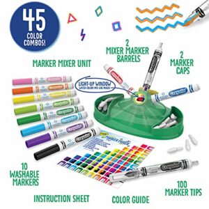 Crayola Marker Mixer Art Kit, Washable Marker Set, Easy Craft Kit for Kids, Gift for Kids Age 6+