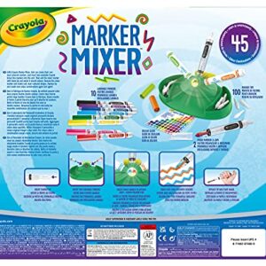 Crayola Marker Mixer Art Kit, Washable Marker Set, Easy Craft Kit for Kids, Gift for Kids Age 6+