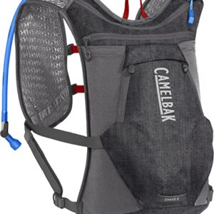 CamelBak Chase 8 Limited Edition Bike Vest with 2L Fusion Hydration Bladder - Heather Grey/Racing Red