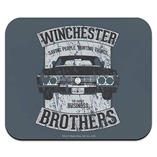 Supernatural Brother's Impala Low Profile Thin Mouse Pad Mousepad