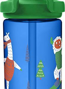 Eddy+ Kids BPA-Free Water Bottle with Straw, 14oz, Sweater Shedders