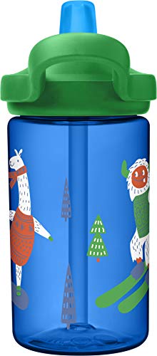 Eddy+ Kids BPA-Free Water Bottle with Straw, 14oz, Sweater Shedders