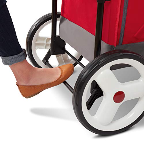 Radio Flyer Convertible Stroll 'N Wagon, Red