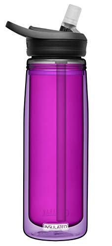 CamelBak Eddy+ BPA Free Insulated Water Bottle,Amethyst ,20 oz