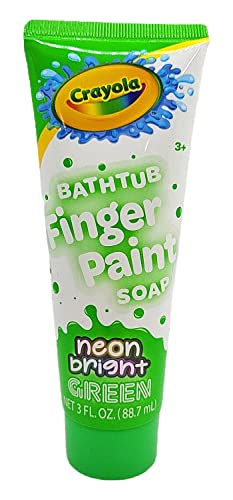 Crayola Neon Bright Bathtub Finger Paint Soap (Set Of 5)