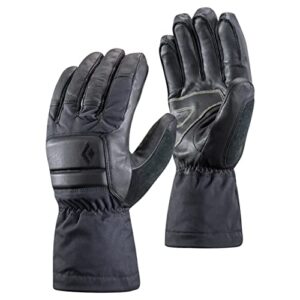 black diamond spark powder gloves, smoke, large