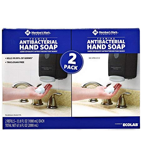 Members Mark Antibacterial Hand Soap 2 Pack Net 67.6 Oz