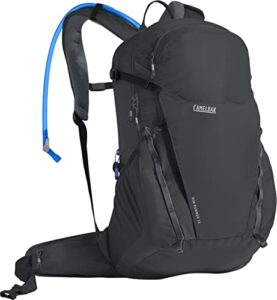 camelbak rim runner 22 hiking hydration pack – 85 oz , charcoal/graphite