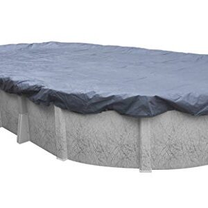 Robelle 461833 Value-Line Winter Pool Cover for Oval Above Ground Swimming Pools, 18 x 33-ft. Oval Pool