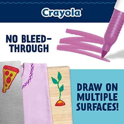 Crayola Dual Chisel Tip & Brush Markers, Art Markers, Gifts for Teens, 12ct