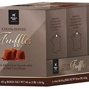 Member's Mark Cocoa Dusted Truffles (3 in a pack) 3x 16oz