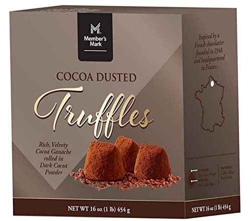 Member's Mark Cocoa Dusted Truffles (3 in a pack) 3x 16oz