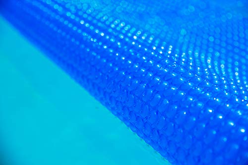 Sun2Solar Blue 30-Foot Round Solar Cover | 1600 Series Style | Heat Retaining Blanket for In-Ground and Above-Ground Round Swimming Pools | Use Sun to Heat Pool Water | Bubble-Side Facing Down in Pool