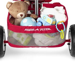 Radio Flyer Ultimate All-Terrain Stroll 'N Trike, Kids and Toddler Tricycle, Red Toddler Bike, For Ages 9 Months - 5 Years