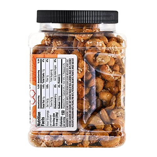 Member's Mark Maple Honey Sesame Cashews (19 Ounce), 1 Count