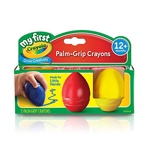 Crayola My First Egg Crayons, Easy-Grip