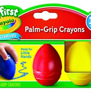 Crayola My First Egg Crayons, Easy-Grip