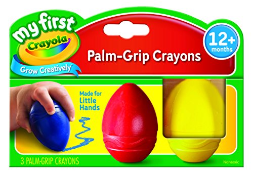 Crayola My First Egg Crayons, Easy-Grip