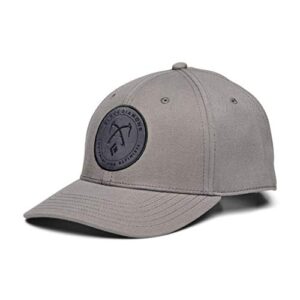 black diamond brushed cap, granite, one size