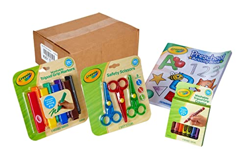 Crayola Young Kids Art Supplies Bundle, Art Set for Girls and Boys, 36 Months