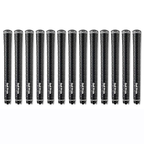 Golf Pride Tour Wrap 2G Midsize Black 13 Piece Golf Grip Bundle