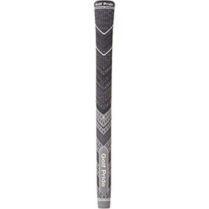 golf pride mcc plus4 new decade multicompound golf grip, standard, gray