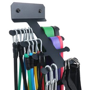 resistance band rack band storage hanger gym equipment organizer pull up bands rack resistance bands rack jump ropes rack storage rack for home gym