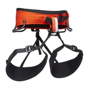 black diamond long haul rock climbing harness, medium