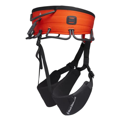 Black Diamond Long Haul Rock Climbing Harness, Medium