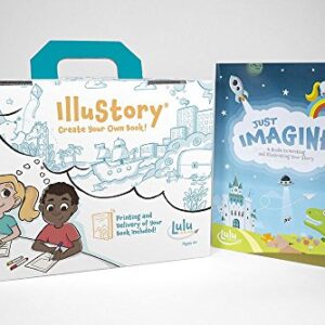 Lulu Jr. Illustory Book Making Kit, Multicolor