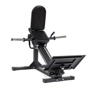 titan fitness plate-loaded dedicated linear hack squat press machine, 700 lb sled carriage, compact leg press