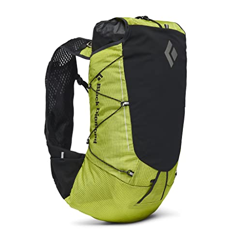 Black Diamond Unisex Distance 22-Liter Light & Fast Backpack for Trail Running, Optical Yellow, Small